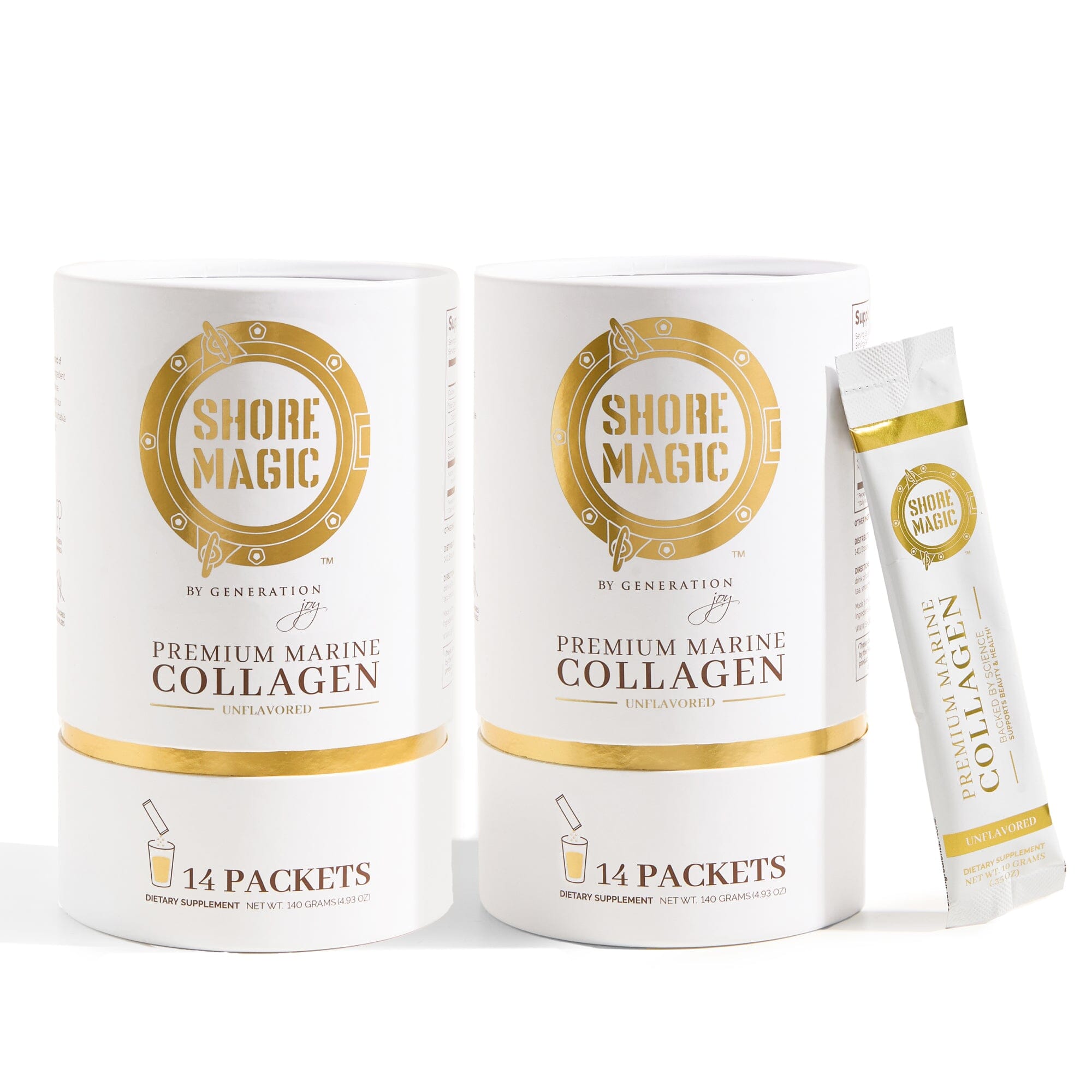 Premium Marine Collagen Packets 2-Pack – Shore Magic